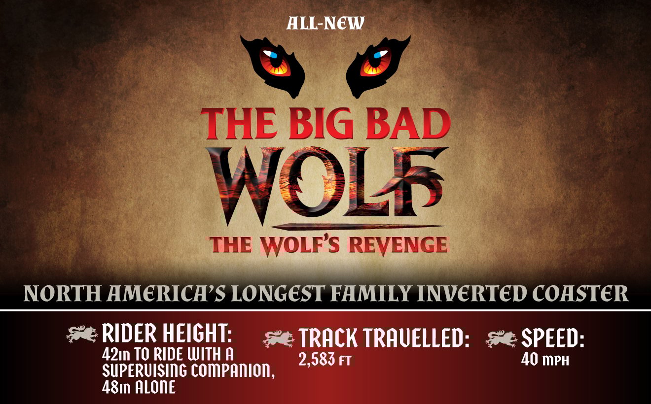 The Big Bad Wolf: The Wolf’s Revenge | Busch Gardens Williamsburg
